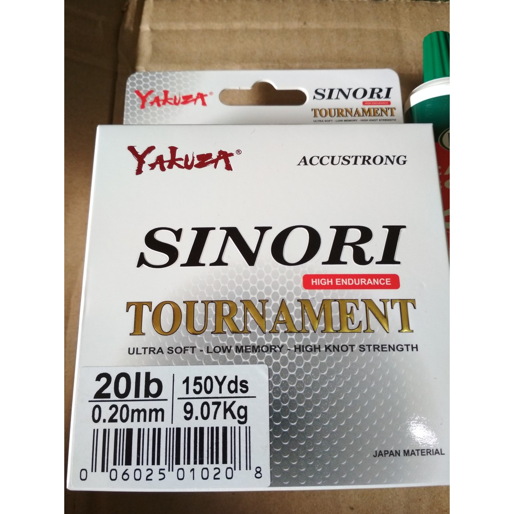 Jual Senar Benang Pancing Tali Yakuza Sinori 150yds Omah Pancing Shop ...
