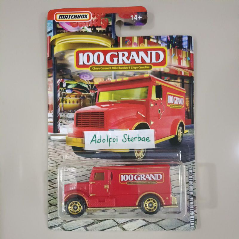 Jual matchbox international Armored truck mbx city 100 grand chewy ...