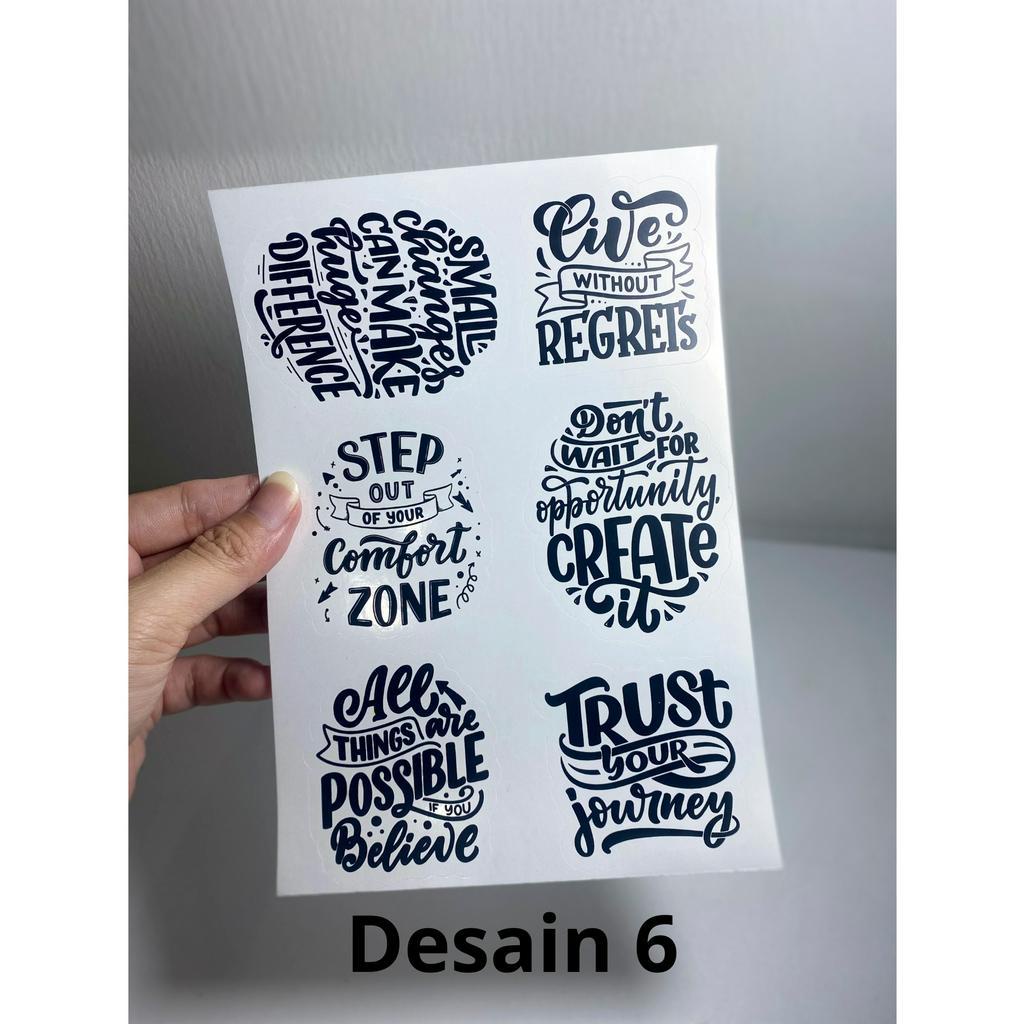 Jual Stiker / Sticker Aestetic (Mental Health, Psikologi, Motivasi ...