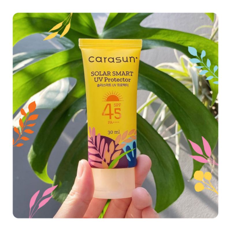 Jual Carasun Solar Smart Uv Protector Spf 45 PA++++ 30ml | Shopee Indonesia