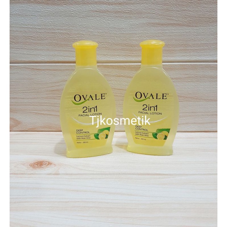 Jual Ovale Facial Lotion Deep Control 200ml | Shopee Indonesia