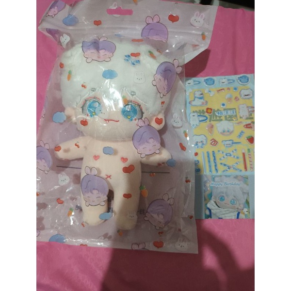 Jual Gojo doll 20 cm gojo satoru doll jujutsu kaisen puppy gojo ...