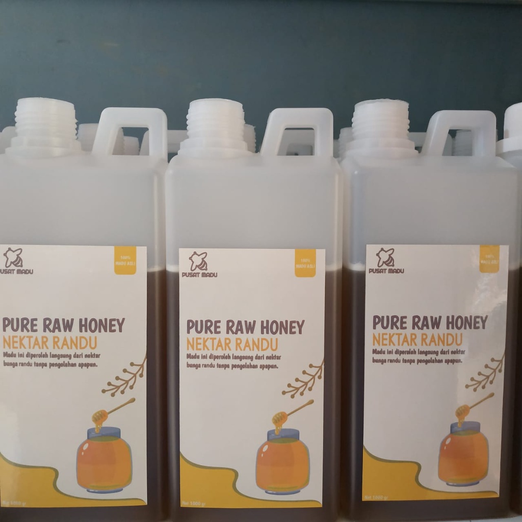 Jual MADU ASLI 100% MADU MENTAH ASLI 1KG - NEKTAR KOPI - AKASIA ...