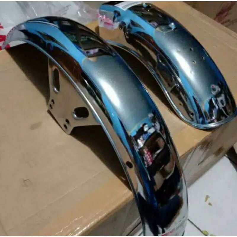 Jual Spakbor depan belakang chrom tristar rx king rx series bahan tebal ...