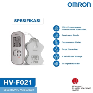 Jual Omron Alat Pijat Elektronik HV-F021 Pulse Massager | Shopee Indonesia