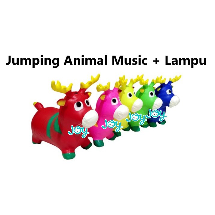 Jual Jumping Animal / Kuda Kudaan Karet ( ada musik dan lampu ) Murah ...