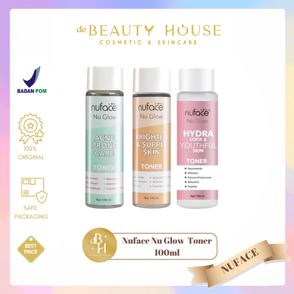 Jual NUFACE Nu Glow Brighten & Supple Skin Toner | Acne Prone Care ...