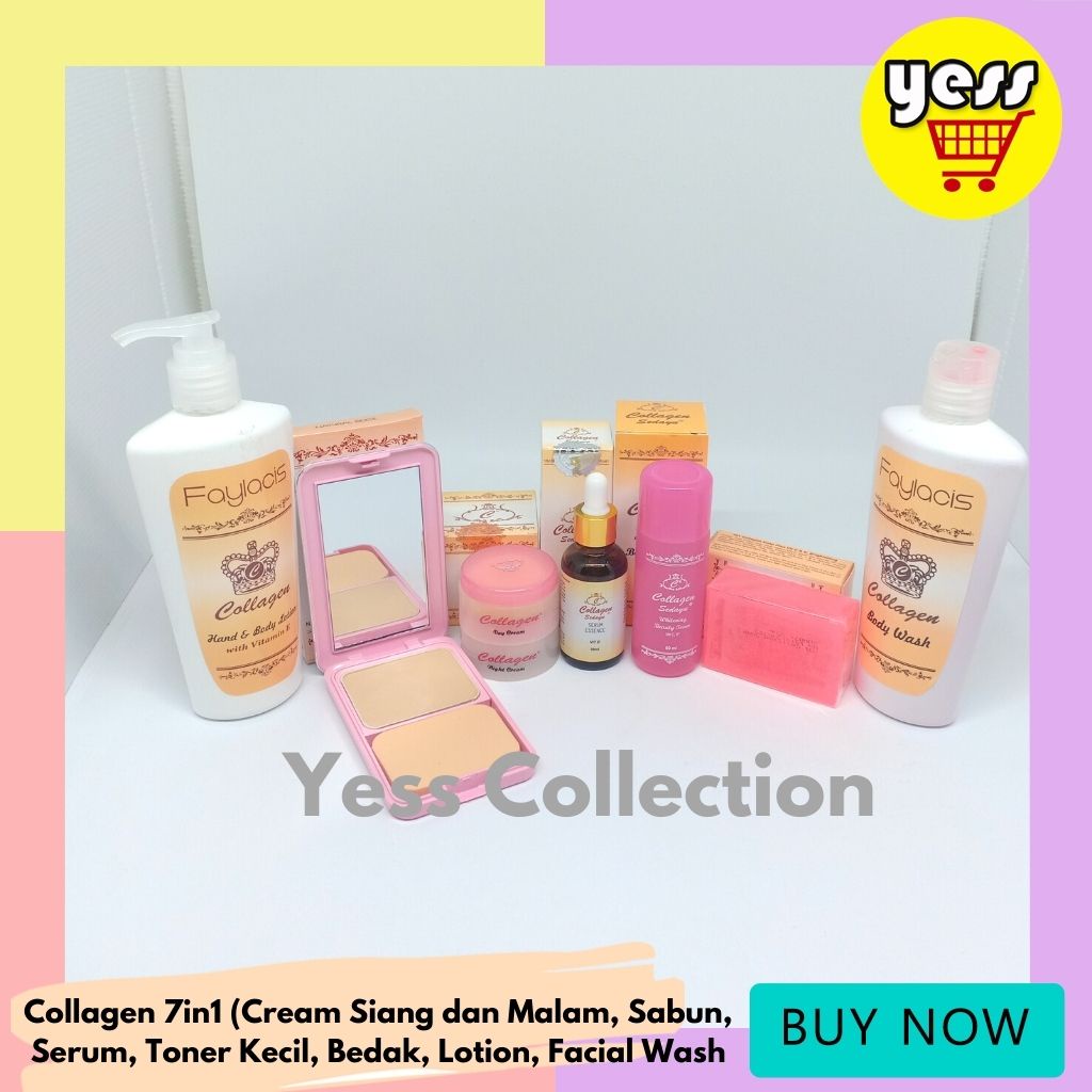 Jual Krim Collagen | Cream Collagen Paket Collagen 7in1 | Shopee Indonesia