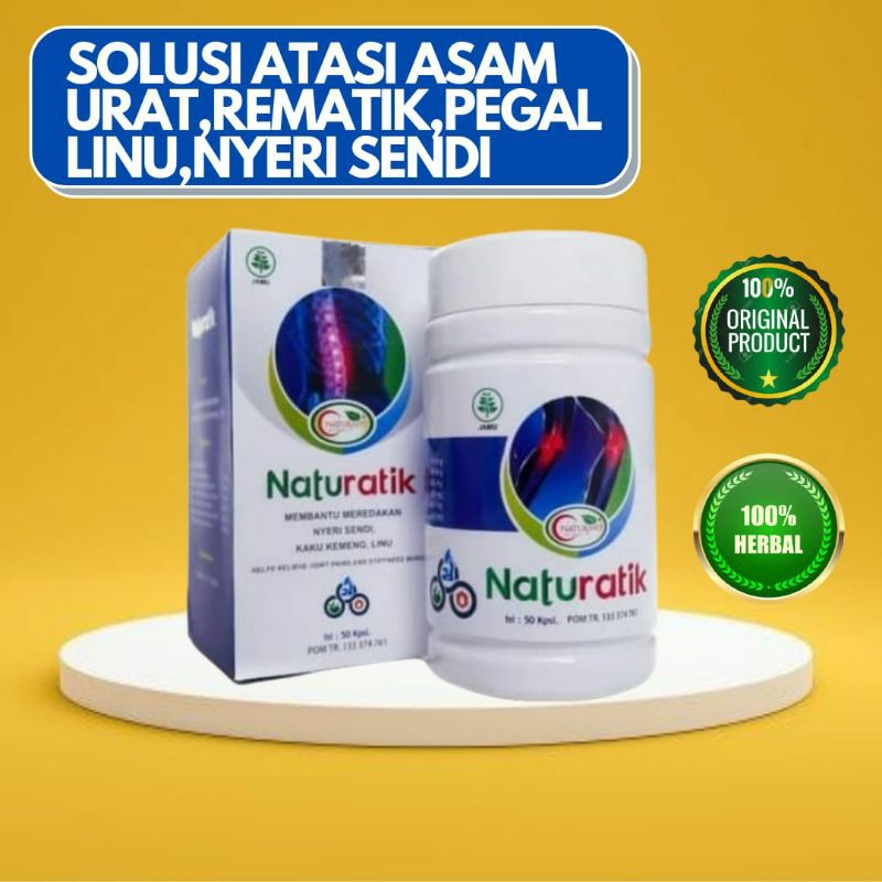 Jual Obat Herbal Nyeri Sendi Rematik Dan Pegal Linu Asam Urat Shopee