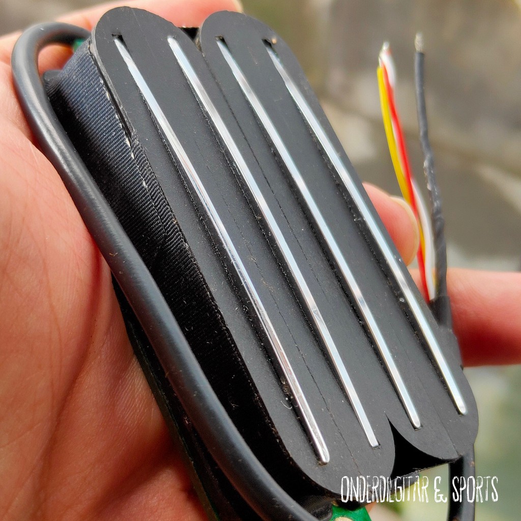 Jual Pickup Spull Gitar Humbucker Dual Double Rail Twin Blade Made in ...