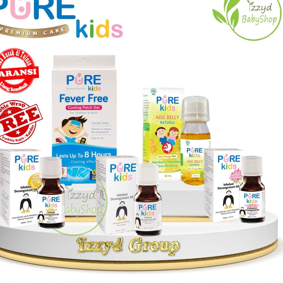 Jual Paling Dicari.. Pure kids baby inhalant feverfree patch obat aise ...