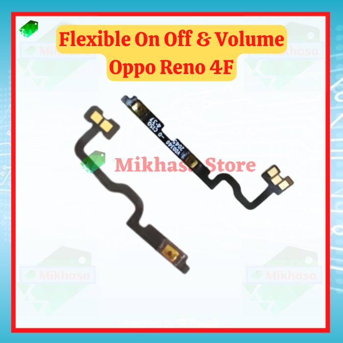 Jual Flexible Fleksibel OPPO RENO 4F Flexibel Tombol Dalam On Off Of Power Volume Hp Handphone ...