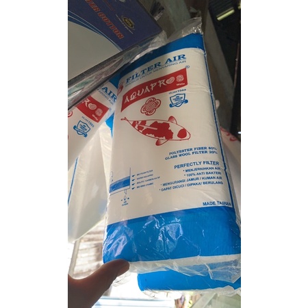 Jual Kapas filter aquarium busa filter 2LAPIS | Shopee Indonesia