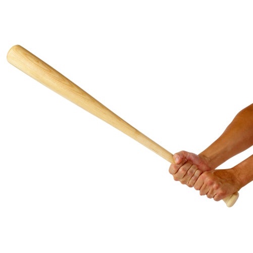 Jual Tongkat Baseball Kayu Jumbo / Stik Bisbol Kayu Besar Ukuran 80 cm | Shopee Indonesia