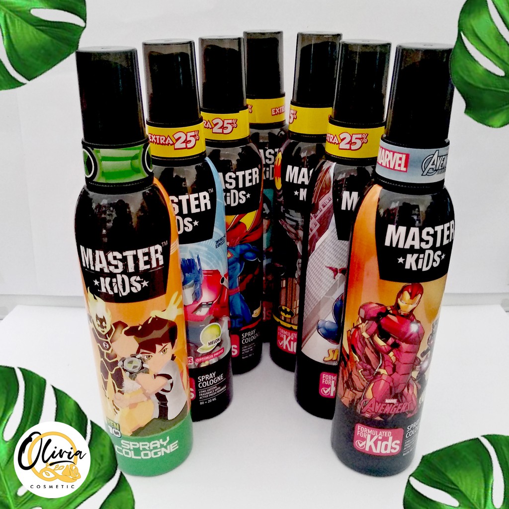 Jual Master Kids Spray Cologne 100ml | Shopee Indonesia