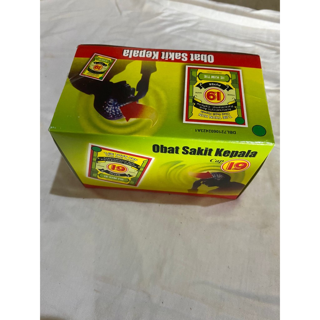 Jual Puyer 19 Box Isi 100 Sachet - Obat Sakit Kepala | Shopee Indonesia