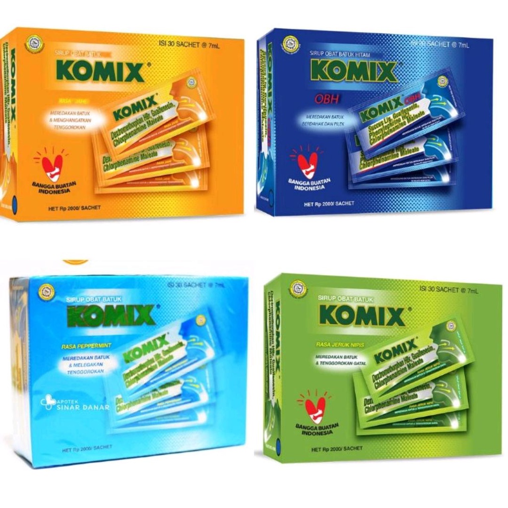 Jual Komix 1 Box isi 30 sachet | Shopee Indonesia