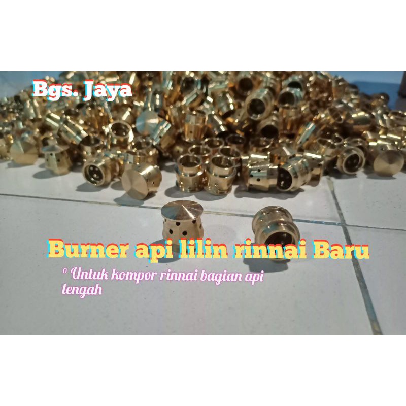 Jual Burner api tengah rinnai / burner api lilin rinnai baru / burner ...