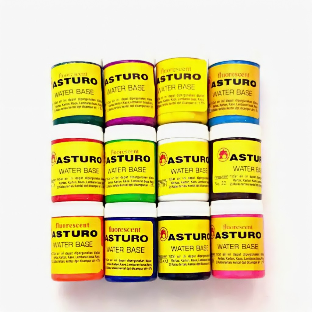 Jual Cat Air Asturo 100ml - Asturo Water Based - Satuan | Shopee Indonesia