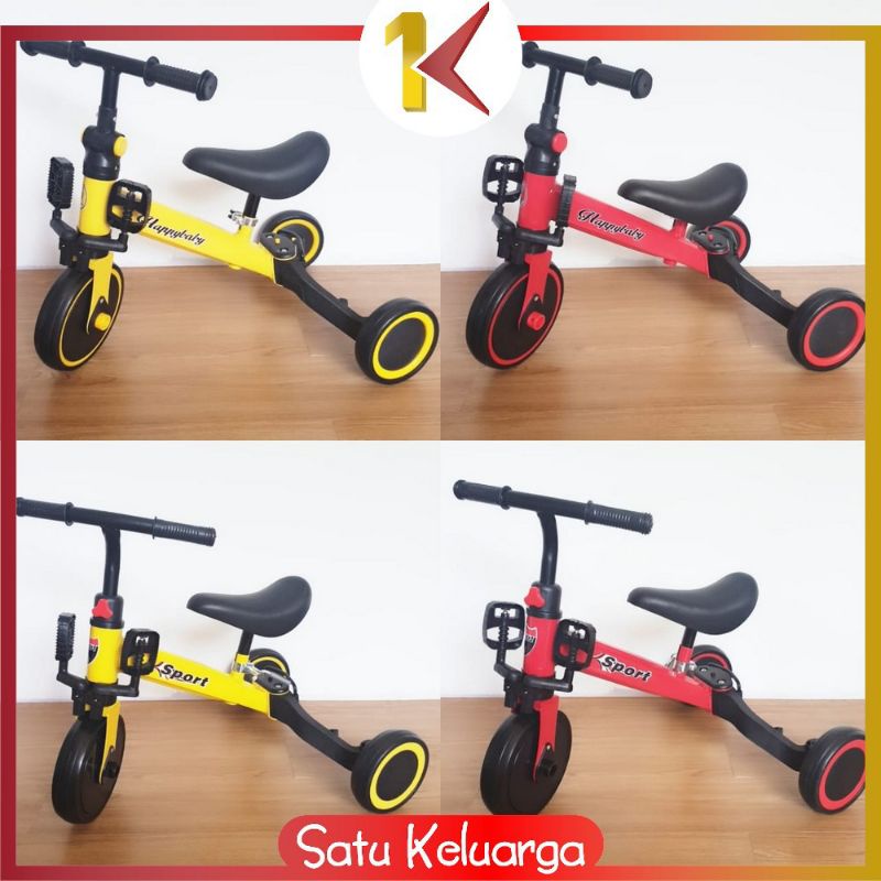 Jual sepeda anak 3 roda 2in1 balance sepeda keseimbangan anak | Shopee ...