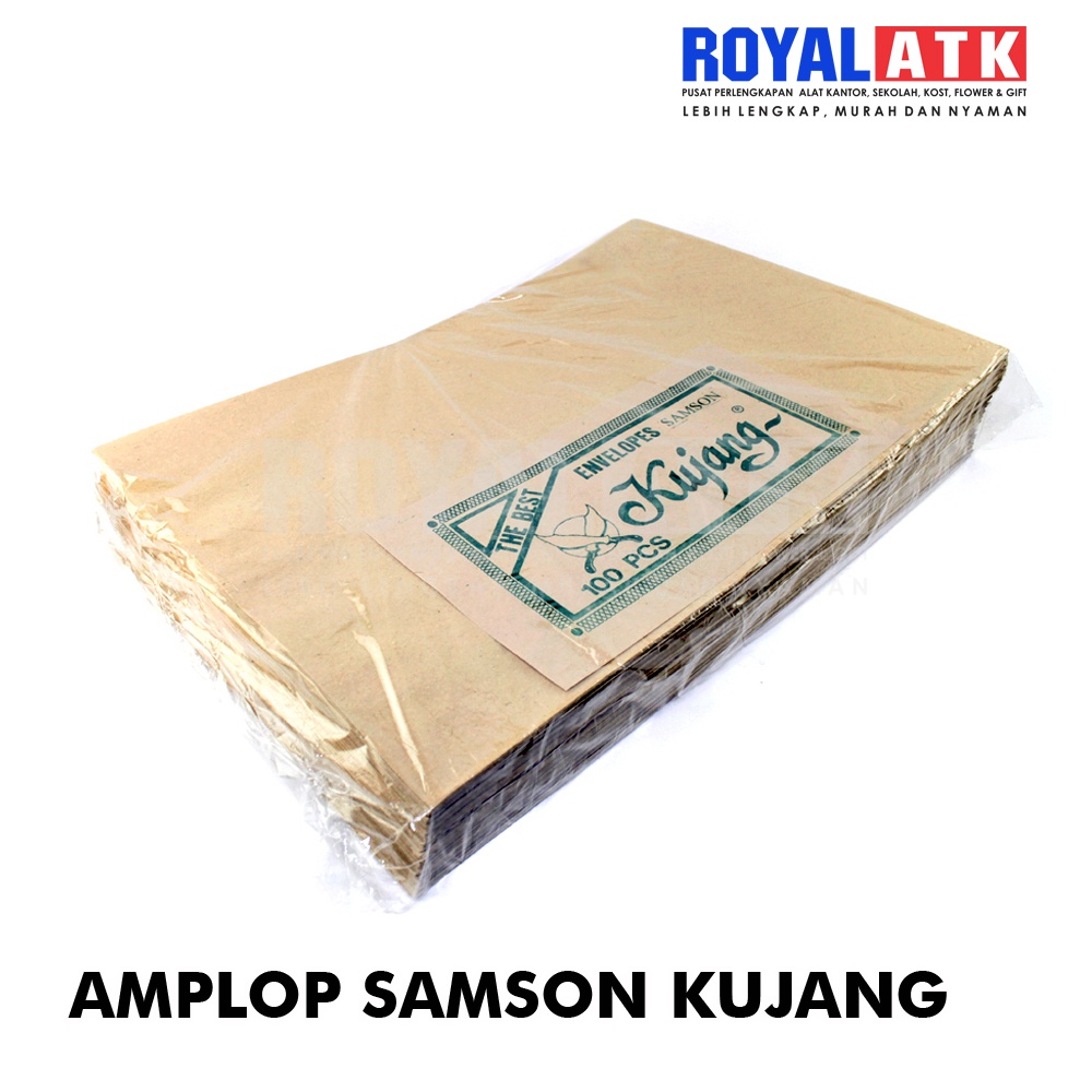 Jual Amplop Coklat Samson D Kijang 24x35cm / Untuk Lamaran Kerja ...