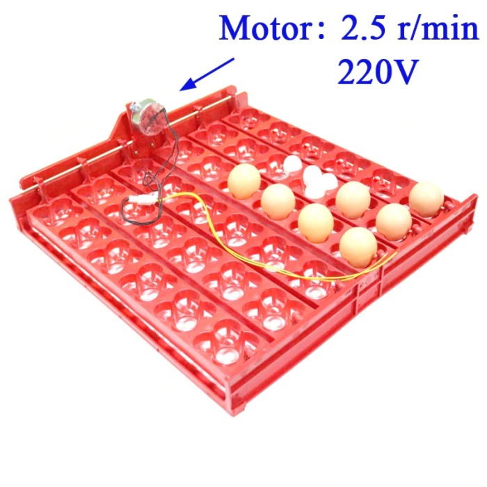 Jual 36/144 Egg Tray Dinamo Motor Rak Ayun Pemutar Telur Otomatis Mesin ...