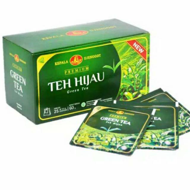 Jual Promo Teh Hijau Celup Kepala Djenggot 25's Diet Keto | Shopee ...