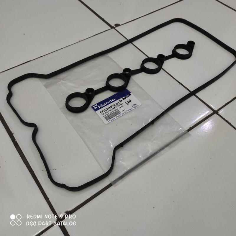Jual paking tutup klep hyundai grand avega i20 kia all new rio cerato paking gasket rocker cover ...