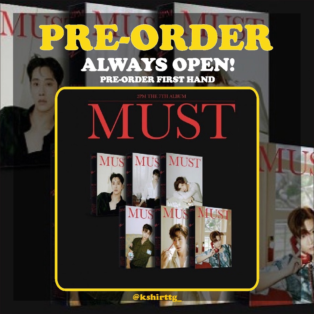 Jual [PRE-ORDER] 2PM Album Vol. 7 - MUST (Limited Edition) | Shopee ...