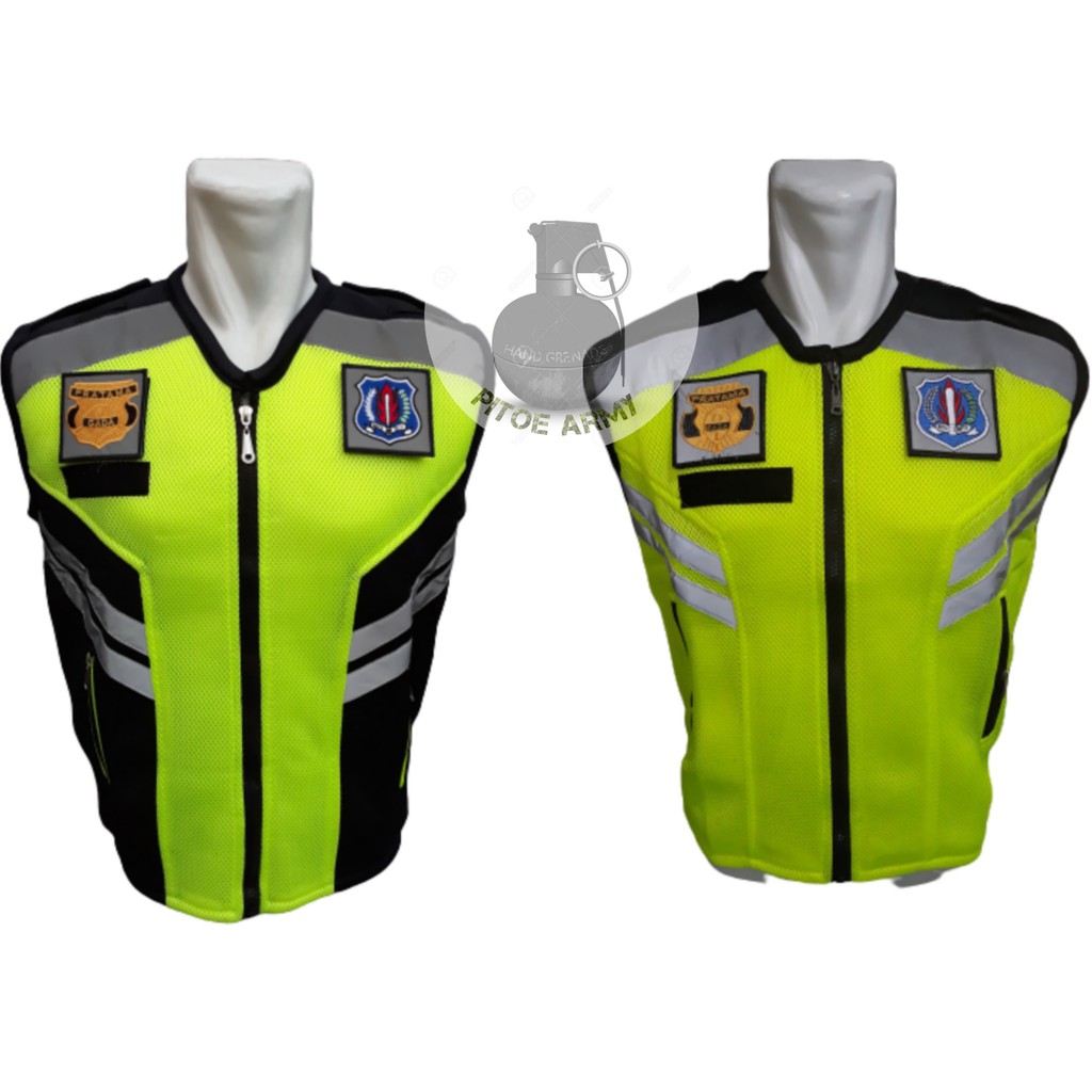 Jual Rompi Security Jaring Tebal - Rompi Satpam - Rompi Security Double ...