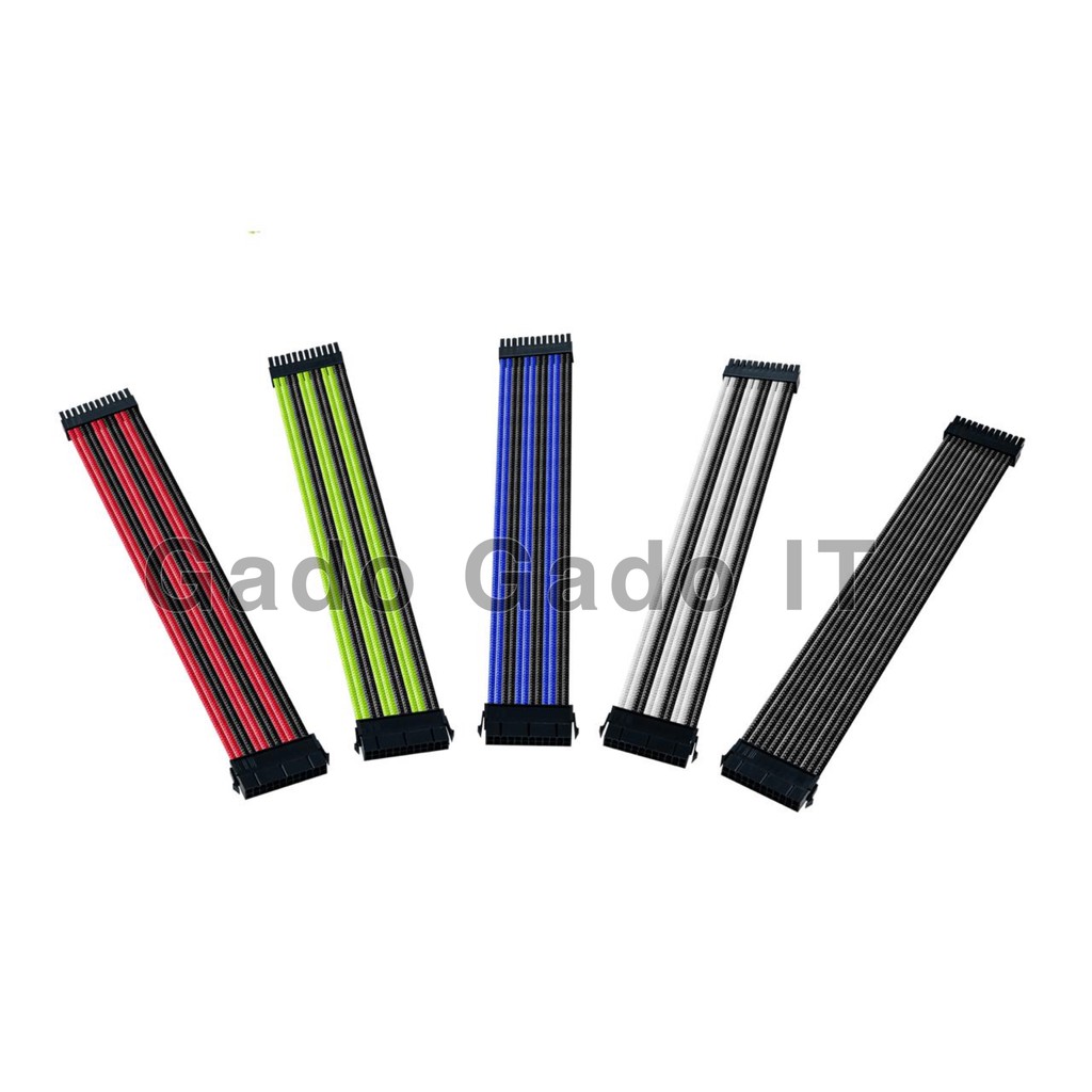 Jual COOLER MASTER SLEEVED EXTENSION CABLE KIT MANAGEMENT KABEL PSU ...