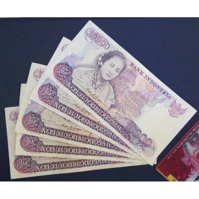 Jual Uang Kuno Lama Mahar 10000 Kartini | Shopee Indonesia