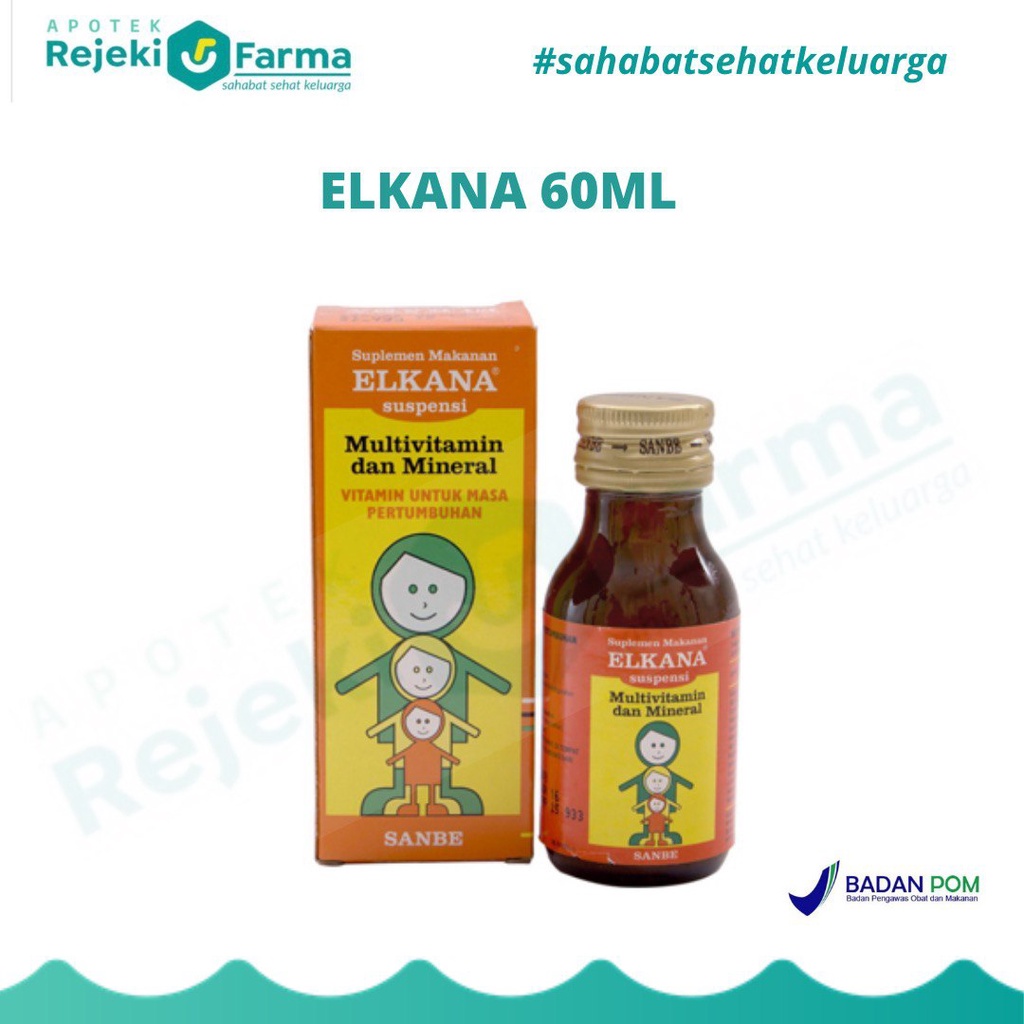 Jual Elkana Sirup 60 ML | Shopee Indonesia