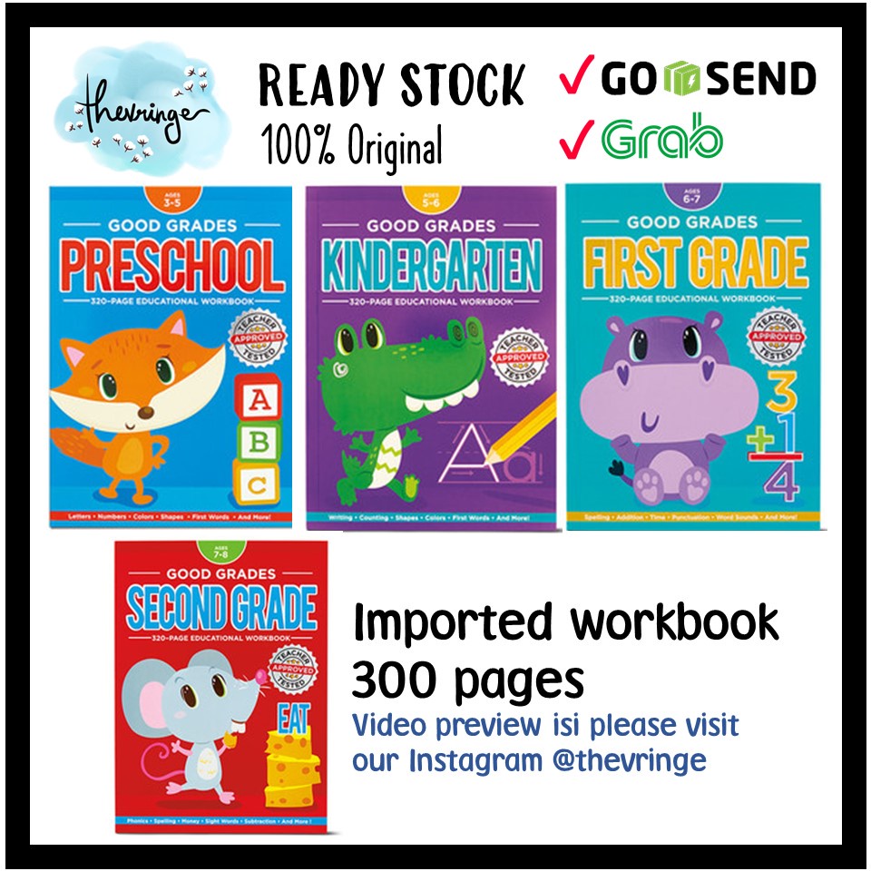 Jual Good Grades Preschool / Kindergarten / First / Second Grade ...
