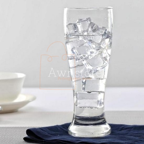 Jual 6PCS GELAS JUS KACA CANTIK PORTO 380ML TEBAL DAN TAHAN PANAS ...