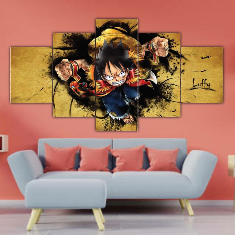 Jual Hiasan Dinding Wall Decor Poster Onepiece Monkeys D Luffy | Shopee ...