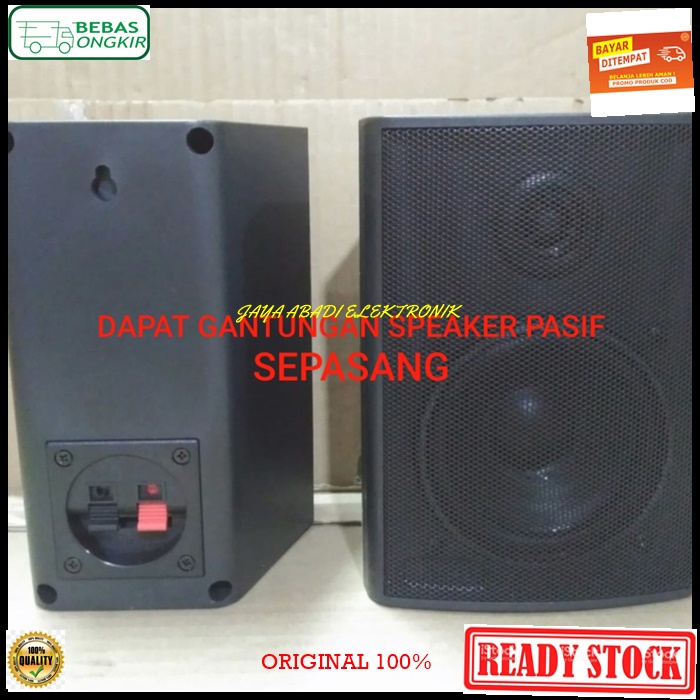 Jual 574 ORIGINAL SPEAKER GANTUNG PORTABLE BONUS GANTUNGAN SPEKER ...