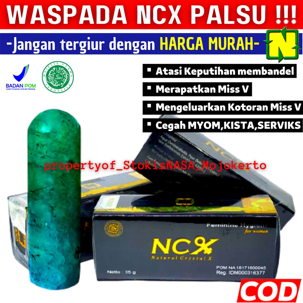 Jual CRYSTAL X NASA Obat Keputihan Pelancar Haid Cristal X Nasa ...