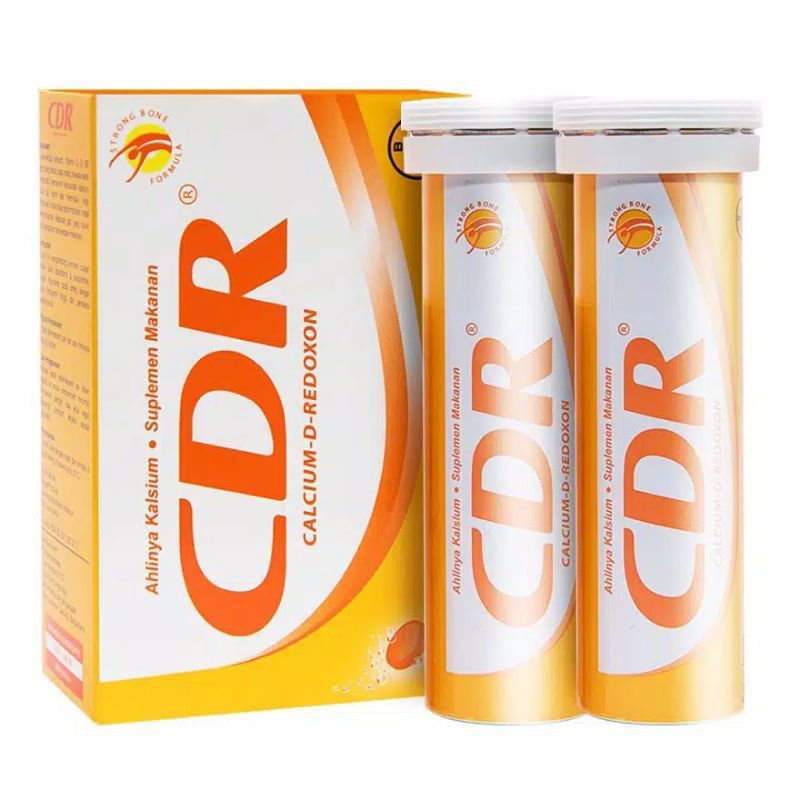 Jual cdr twin pack rasa jeruk 20 tablet effervescent | Shopee Indonesia