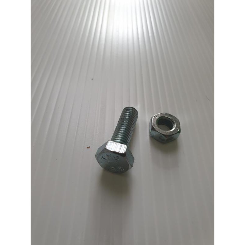 Jual Baut Mur Putih - BMP M8 x 25 mm | Shopee Indonesia