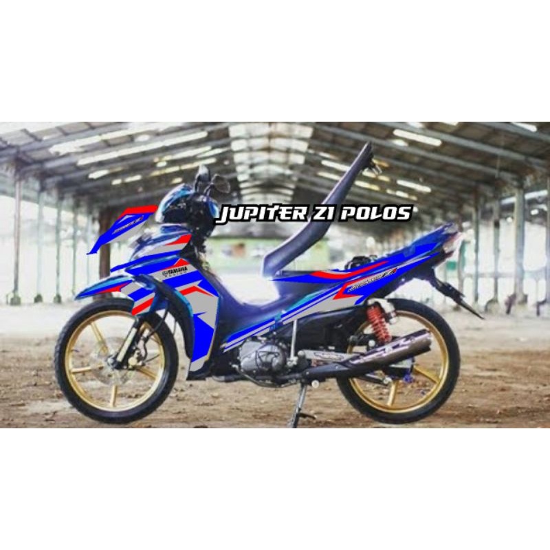 Jual Striping Jupiter z1 Racing polosan semi decal+bisa tambah nama ...