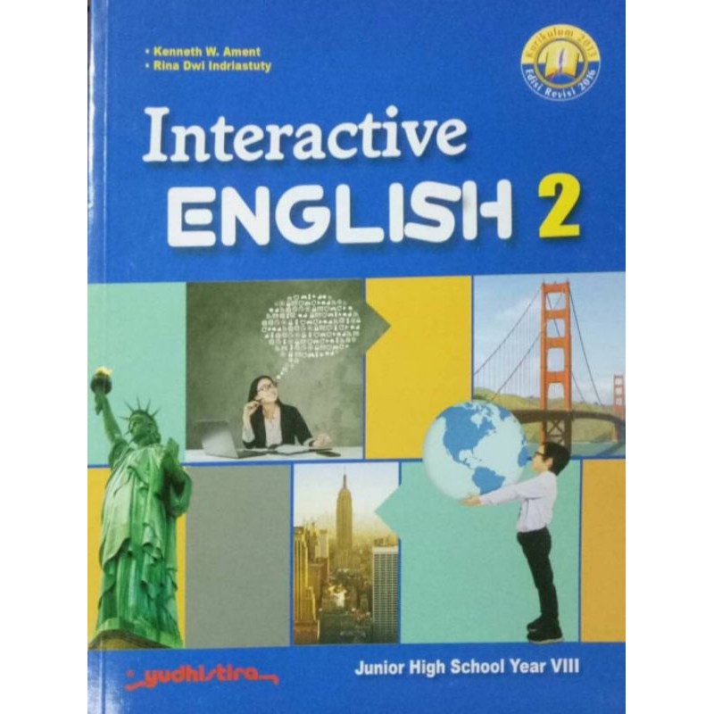 Jual INTERACTIVE ENGLISH 2 JUNIOR HIGH SCHOOL YEAR VIII KURIKULUM 2013 ...