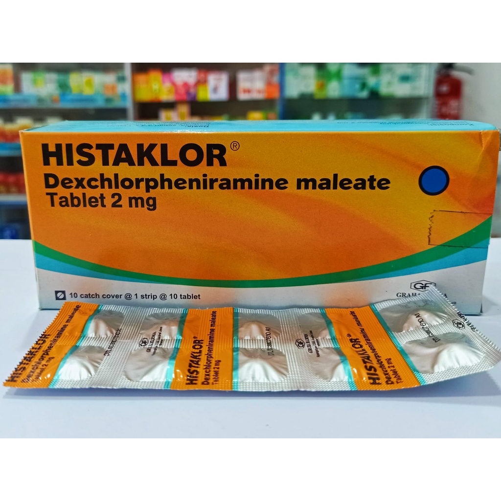 Jual Histaklor 𝟏 𝐒𝐓𝐑𝐈𝐏 𝐈𝐒𝐈 𝟏𝟎 𝐓𝐀𝐁𝐋𝐄𝐓 - Meredakan Alergi Gatal-Gatal ...
