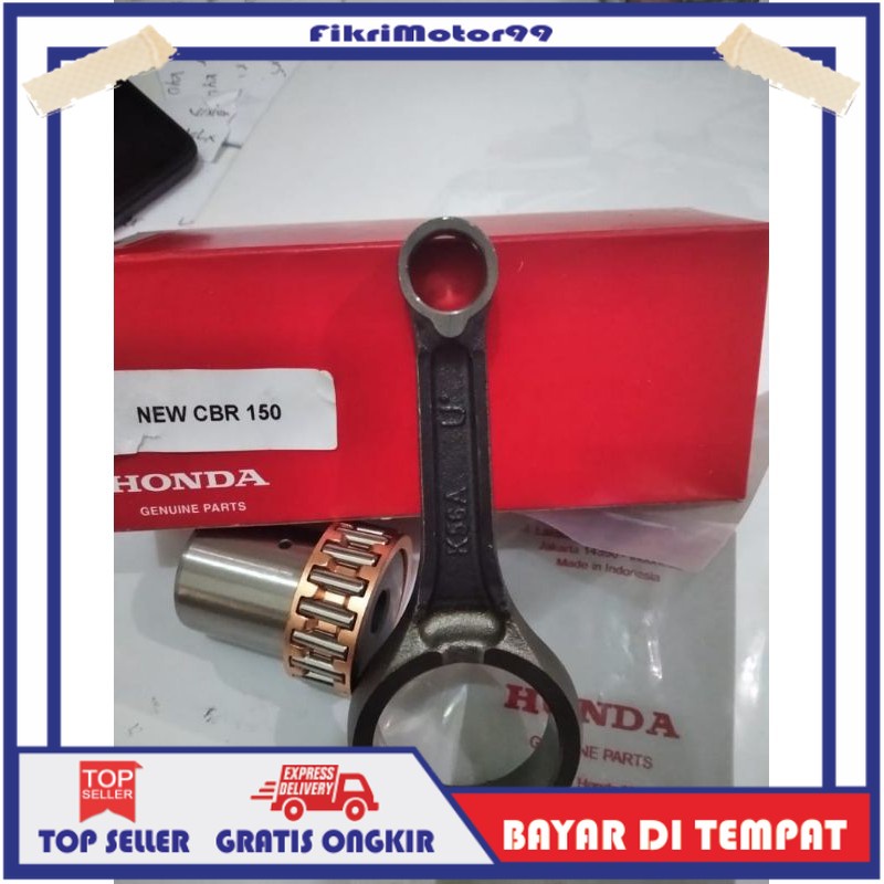 Jual stang pisto set connecting road kit Sonic Supra GTR 150 cb 150 R CBR 150 ori k56 | Shopee ...