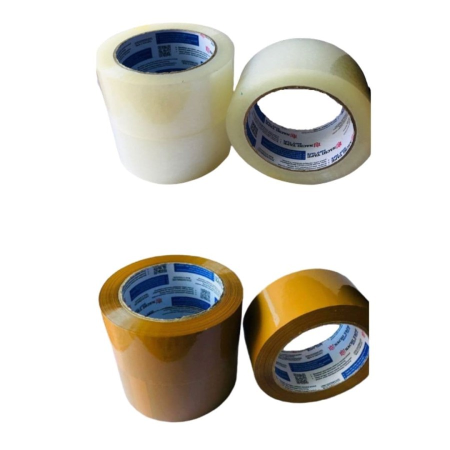 Jual Lakban 48mm 100 yard Coklat / Bening | Shopee Indonesia