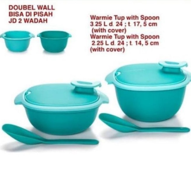Jual Original tupperware 100% Warmie tup tosca (2picis) | Shopee Indonesia