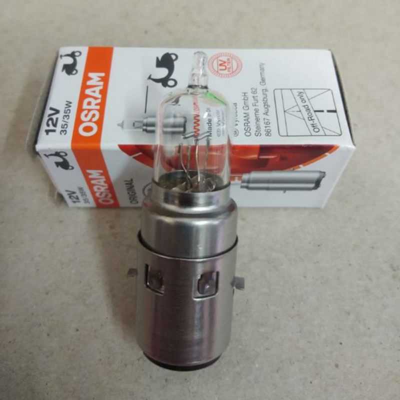 Jual BOHLAM LAMPU DEPAN HALOGEN OSRAM MOTOR RODA TIGA VIAR KARYA NOZOMI ...