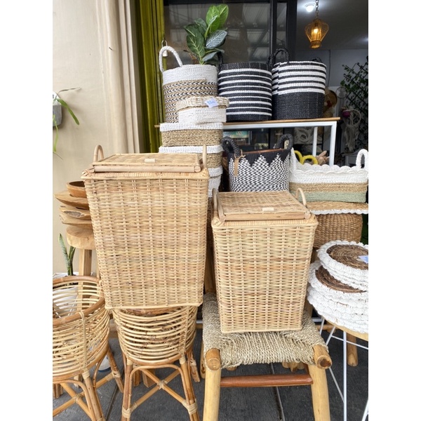 Jual LAUNDRY BOX ROTAN BAJU | Shopee Indonesia