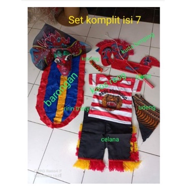 Jual Barongan kaos reog kuda lumping cambuk setelan kaos reog Ponorogo ...