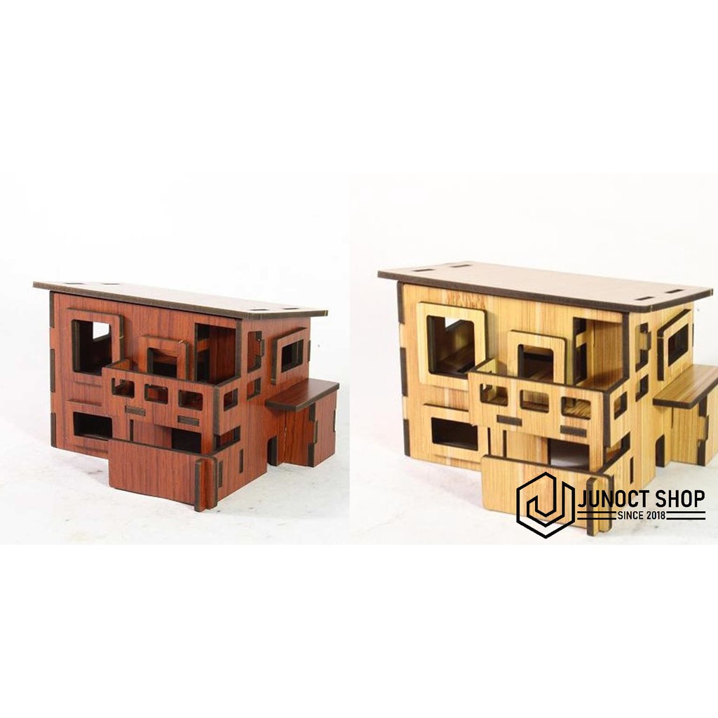 Jual RUMAH KAYU PUZZLE BANGUNAN BE MODEL - EDUKASI MAKET MAINAN ...